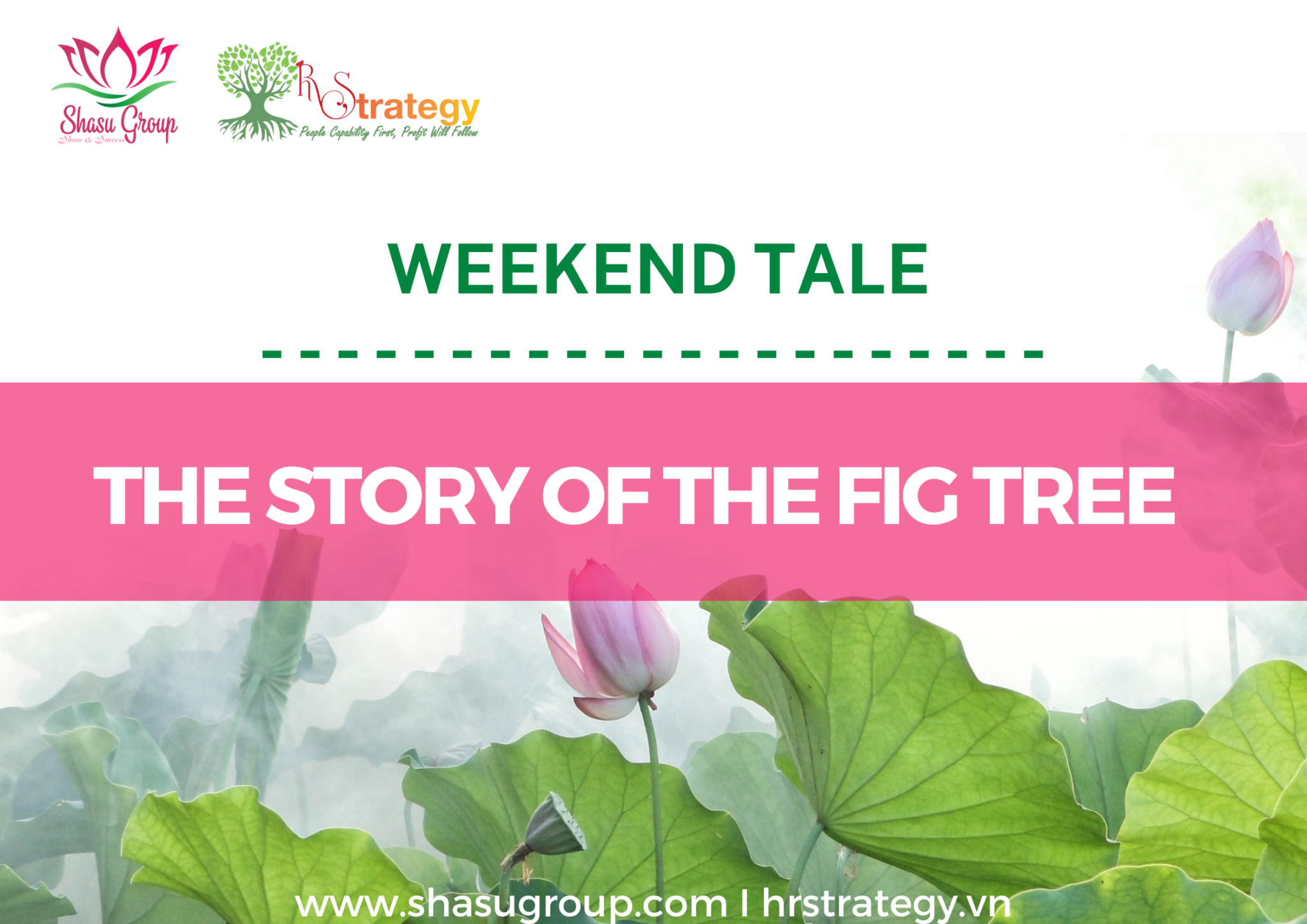 WEEKEND TALE NO. 35: THE STORY OF THE FIG TREE – SHASU NEWS