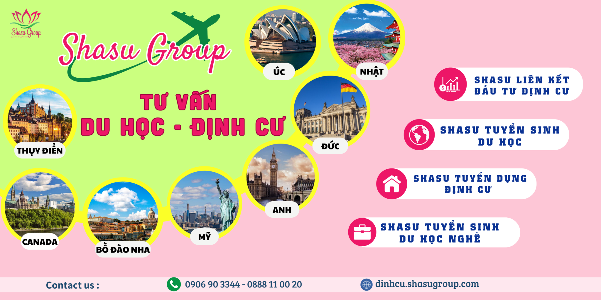 CÁC CON ĐƯỜNG ĐỂ CÓ QUỐC TỊCH MỸ, CANADA, ÚC, CHÂU ÂU, TRỞ THÀNH CÔNG ...